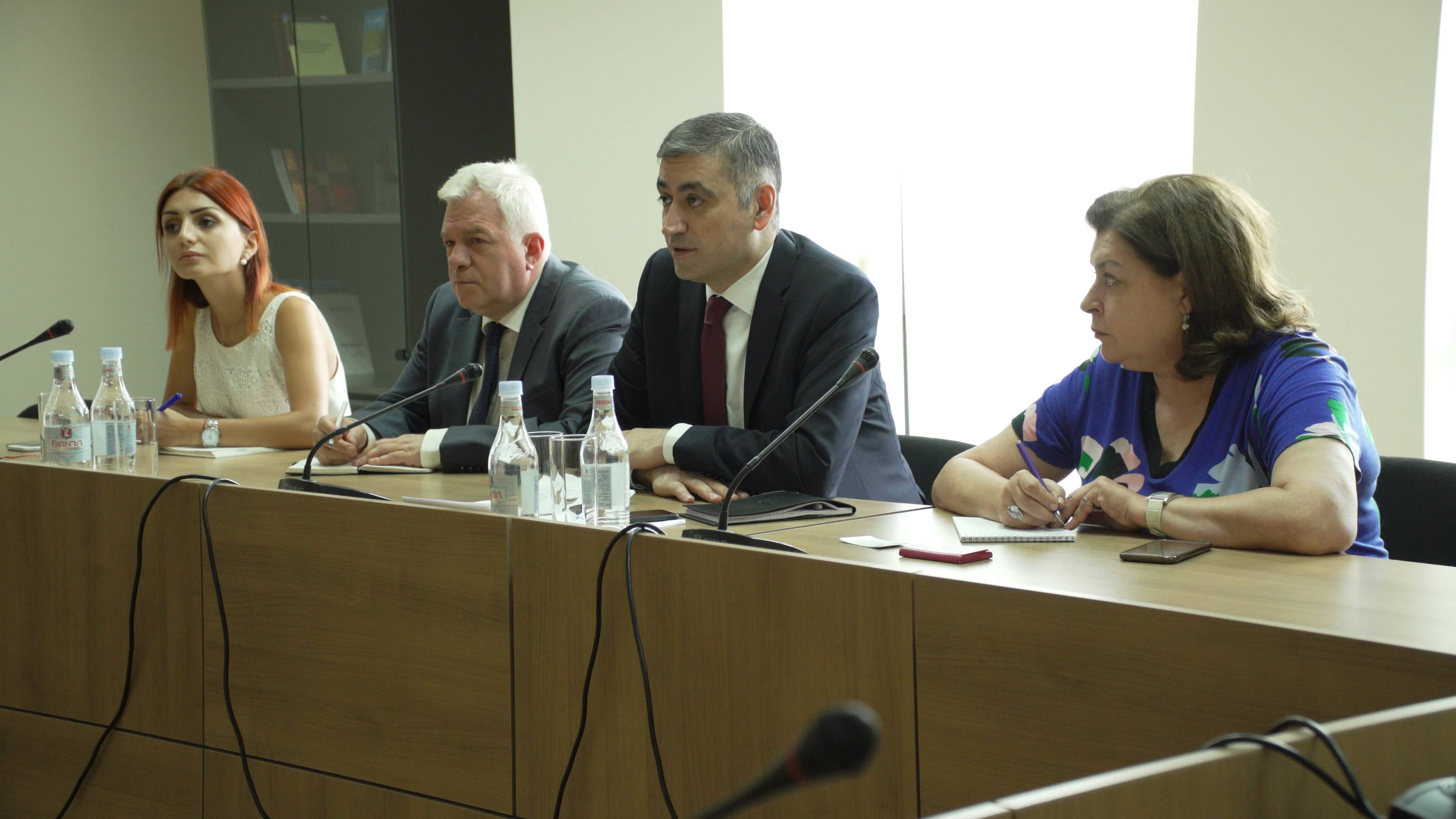 Deputy Foreign Minister Armen Papikyan received the Vice President of ...