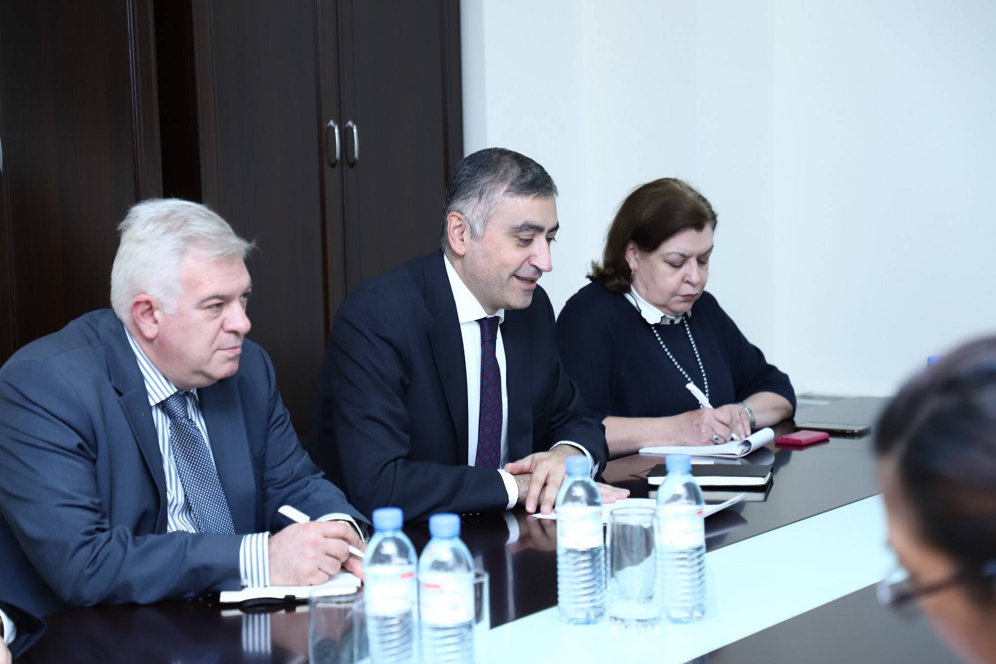 Meeting of Deputy Foreign Minister of the Republic of Armenia Armen ...