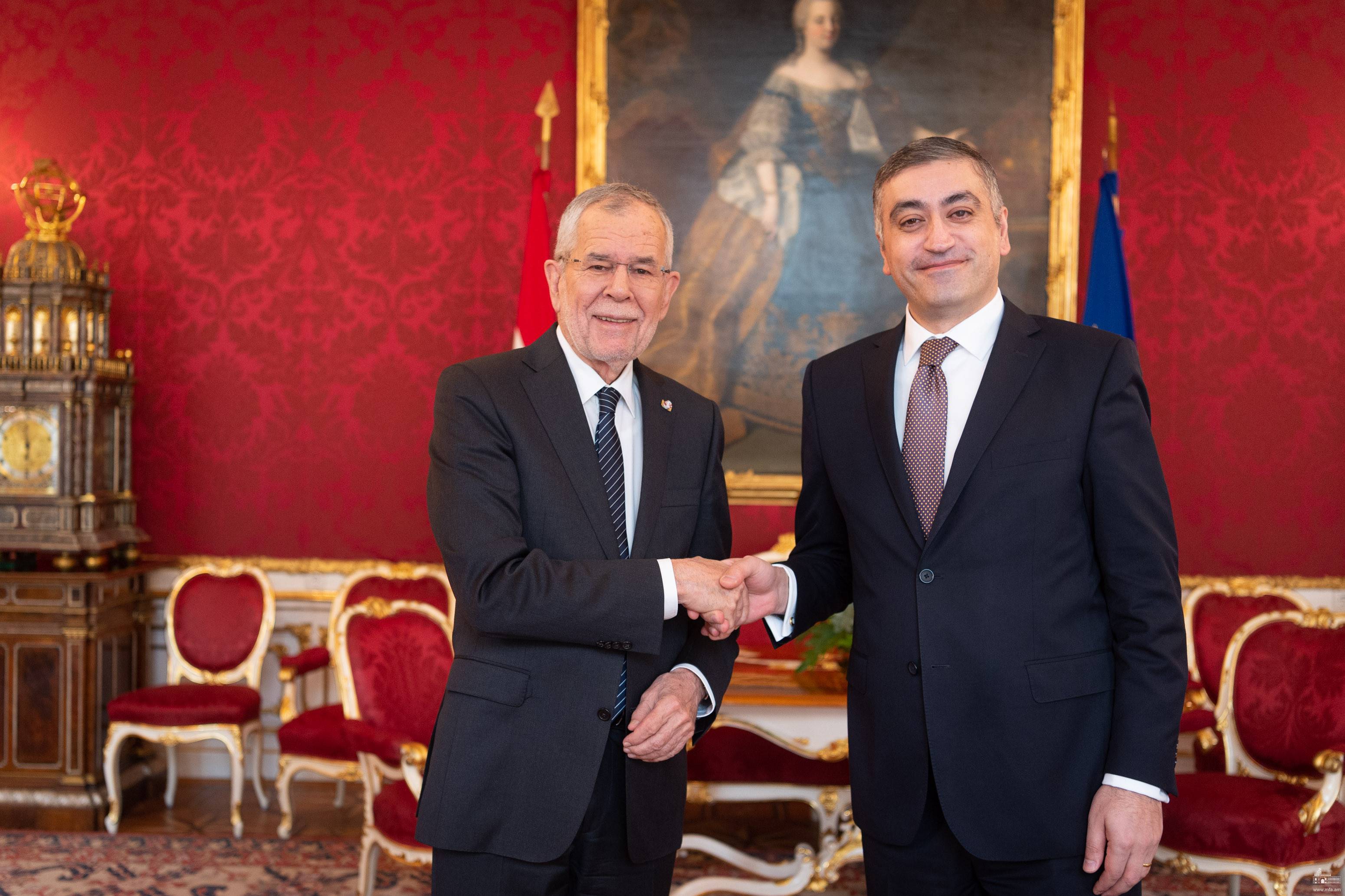 Ambassador-designate of the Republic of Armenia to Austria Armen ...