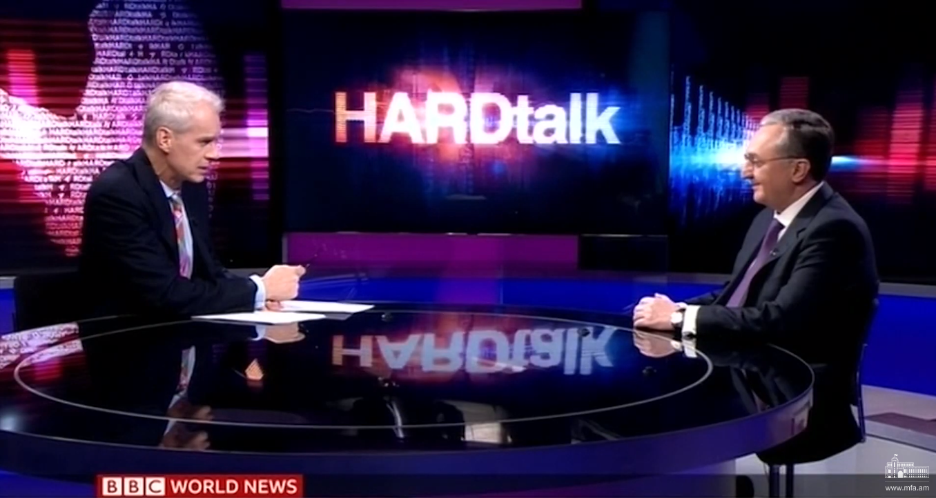 Interview of Armenia’s Foreign Minister Zohrab Mnatsakanyan to BBC ...