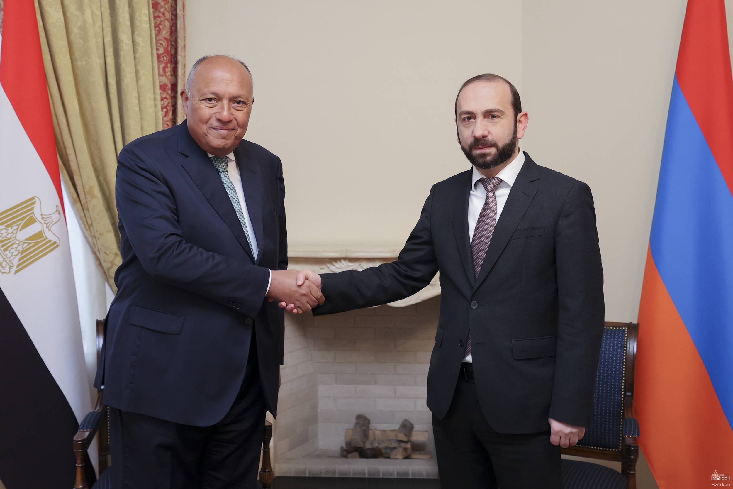 The meeting of the Foreign Ministers of Armenia and Egypt - mfa.am