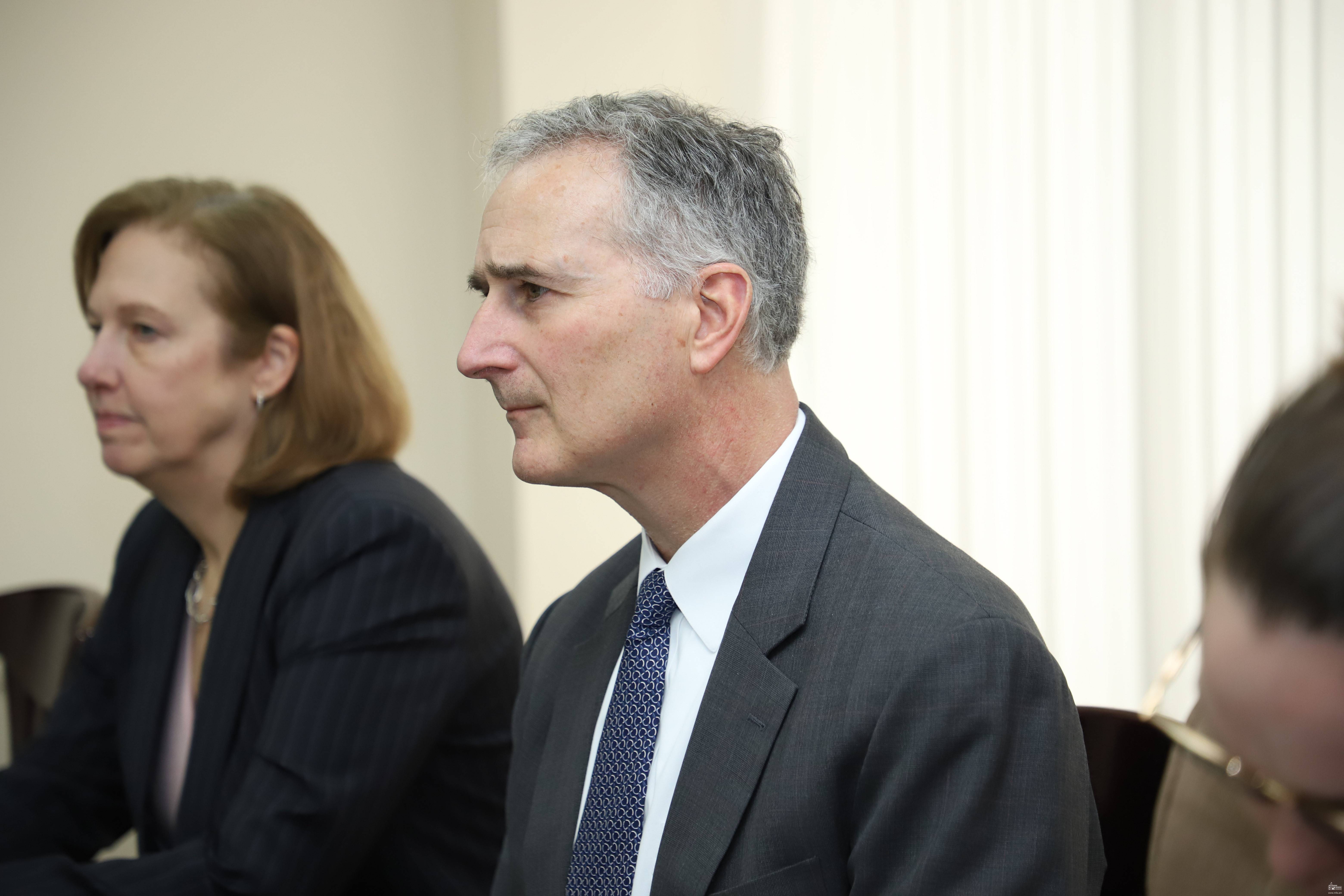 The Deputy Foreign Minister of Armenia received the Senior Advisor for ...