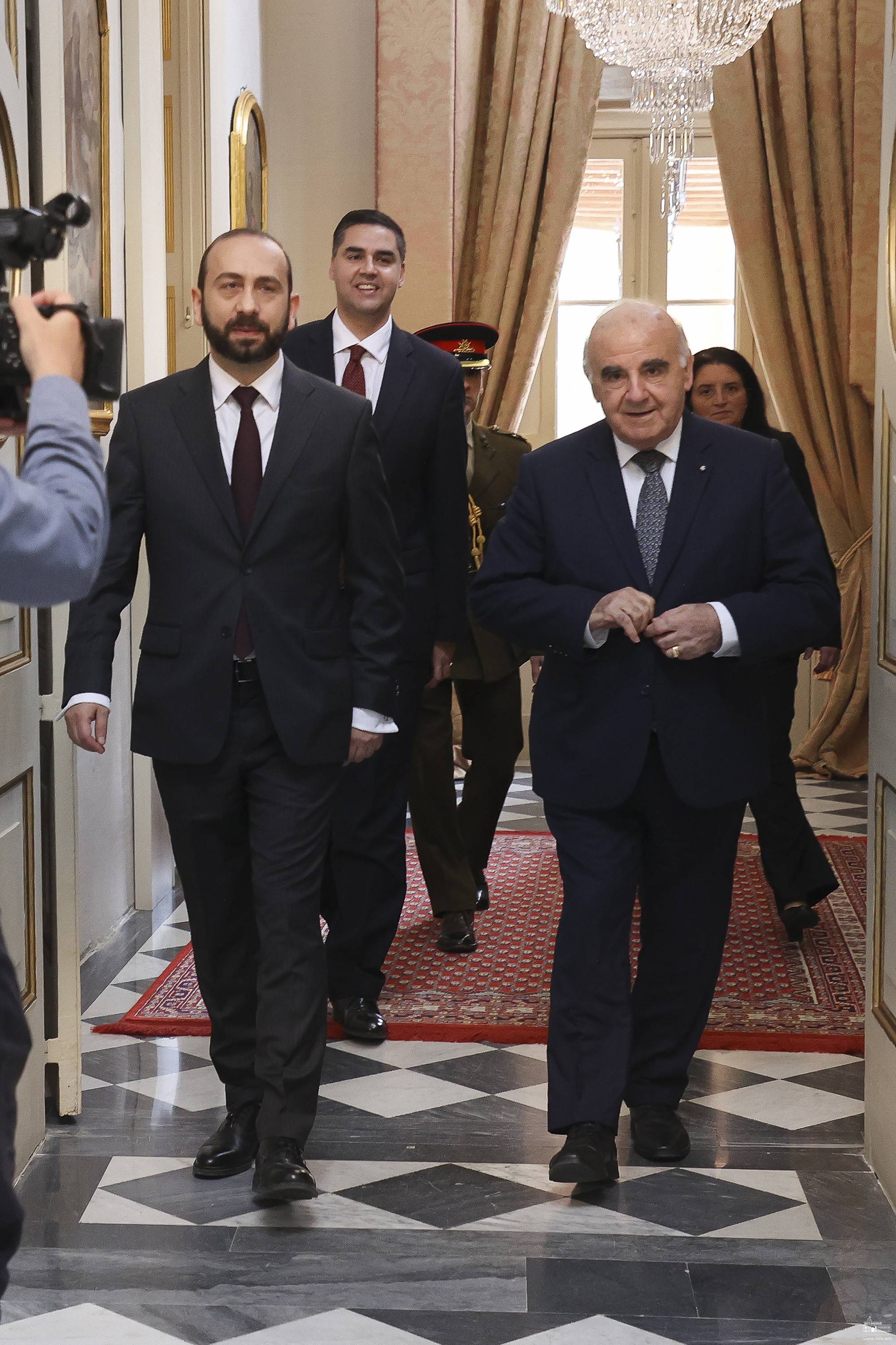 Meeting of the Foreign Minister of Armenia and the President of Malta ...