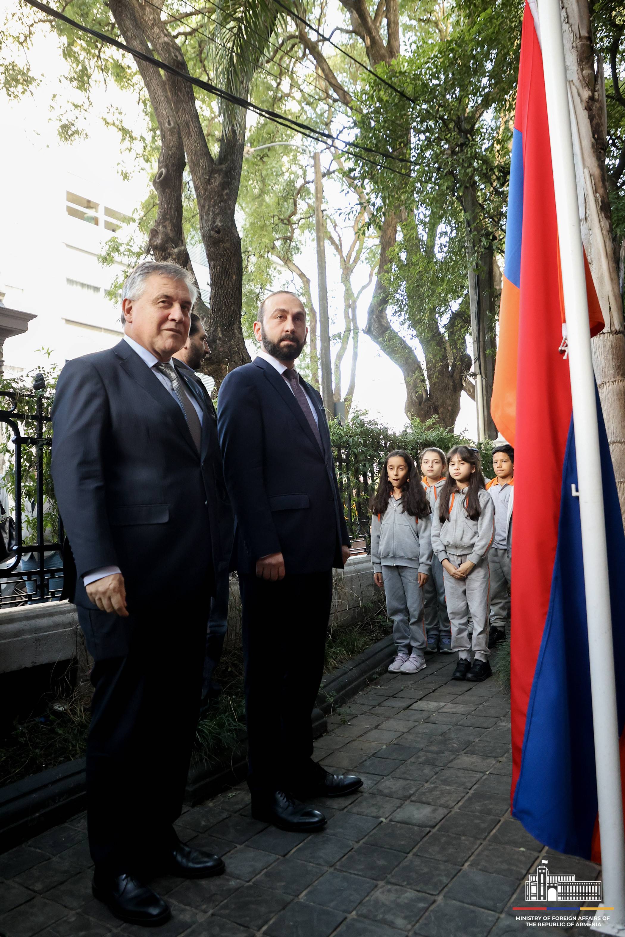 The official opening ceremony of the Embassy in Uruguay by the Foreign ...