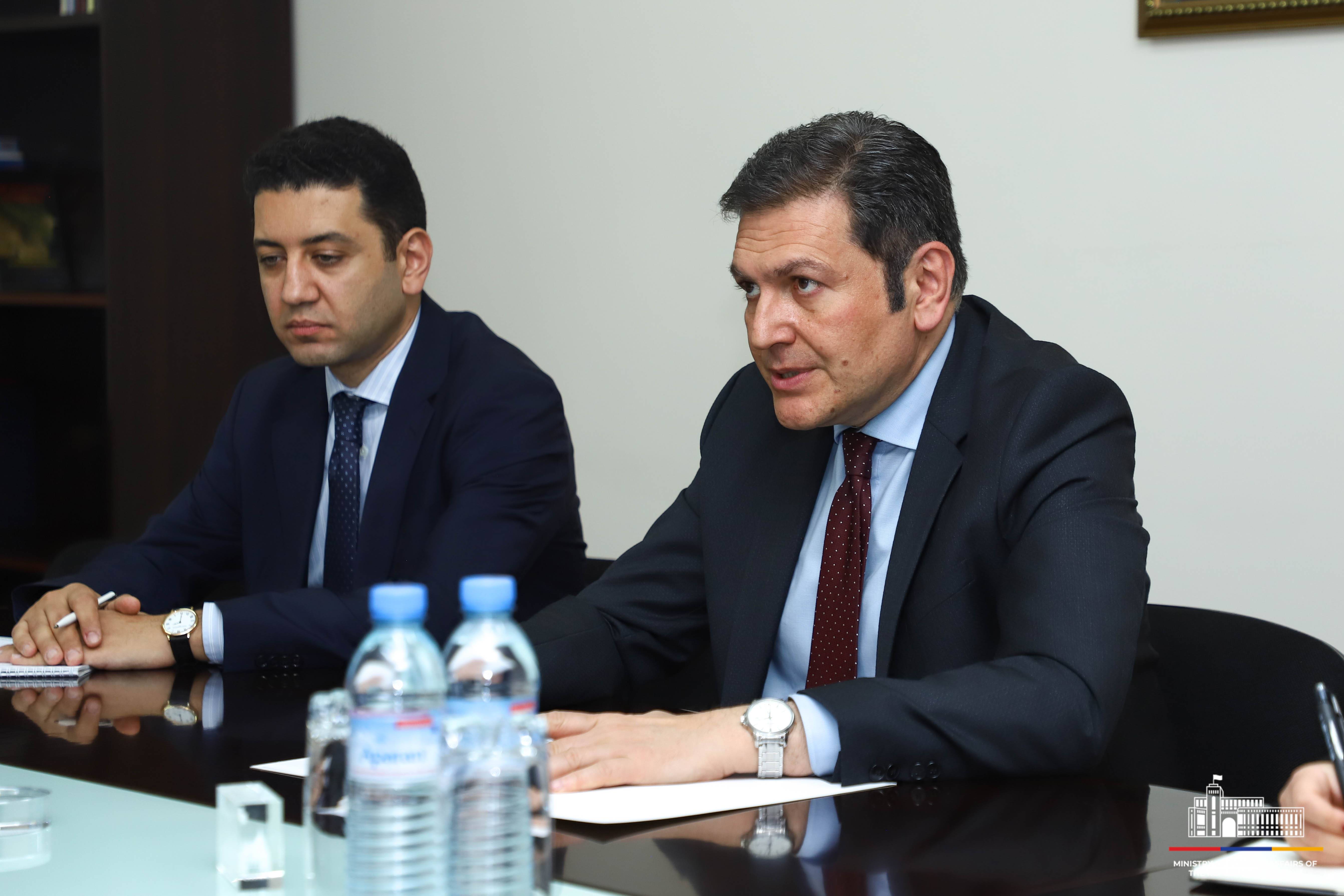 Meeting of the Deputy Foreign Minister with the U.S. Senate ...