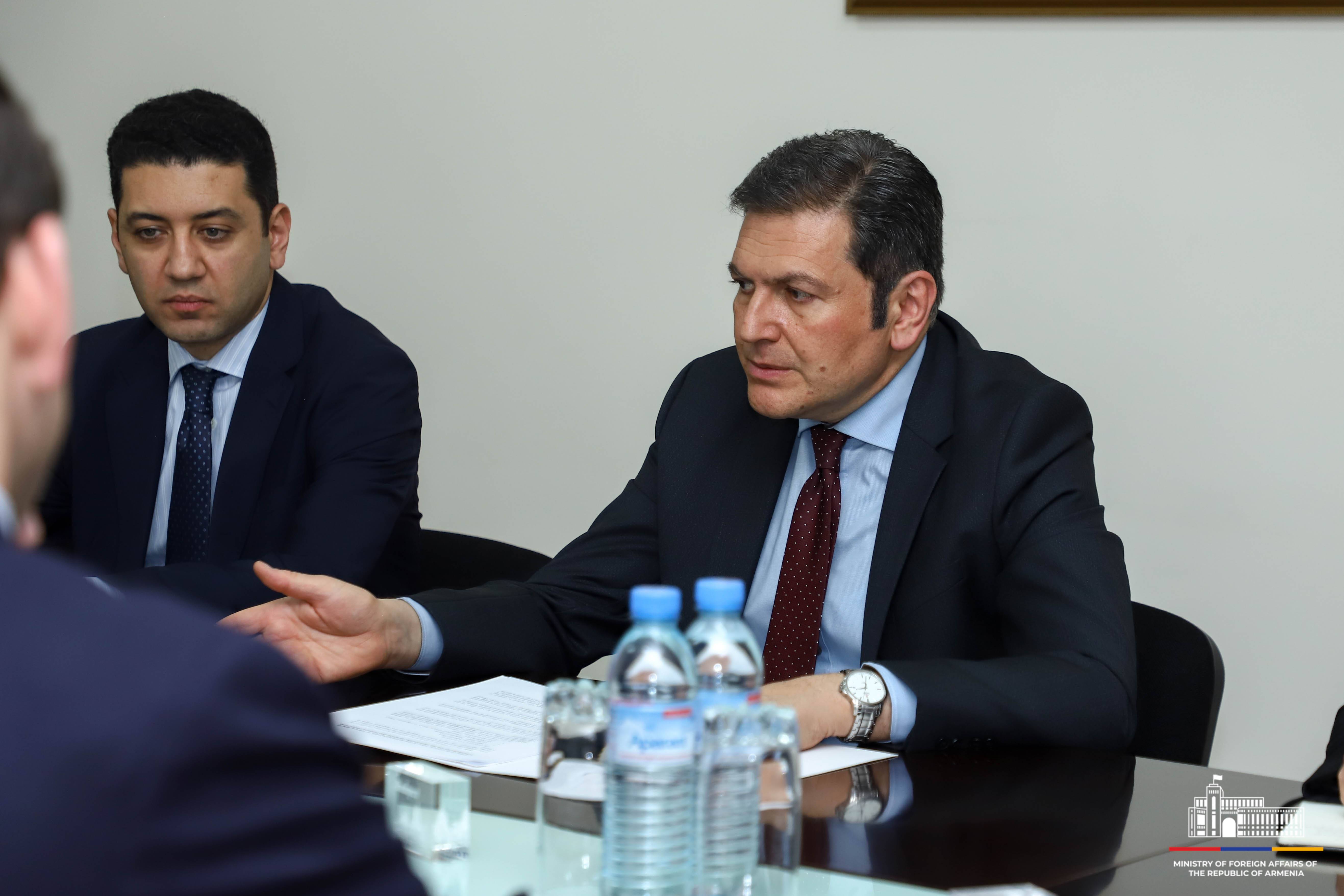 Meeting of the Deputy Foreign Minister with the U.S. Senate ...