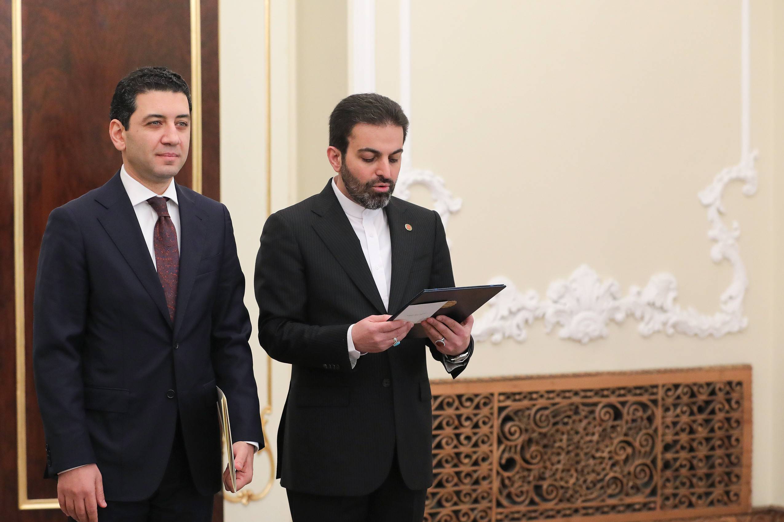 Ambassador of Armenia to Iran presented his credentials to the President - mfa.am