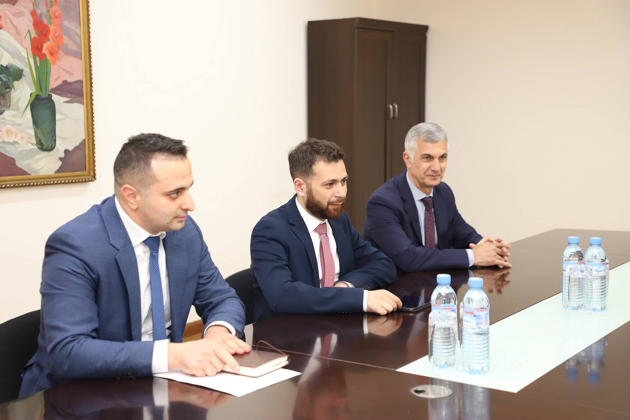 Meeting of the Deputy Foreign Minister of Armenia Vahan Kostanyan with ...