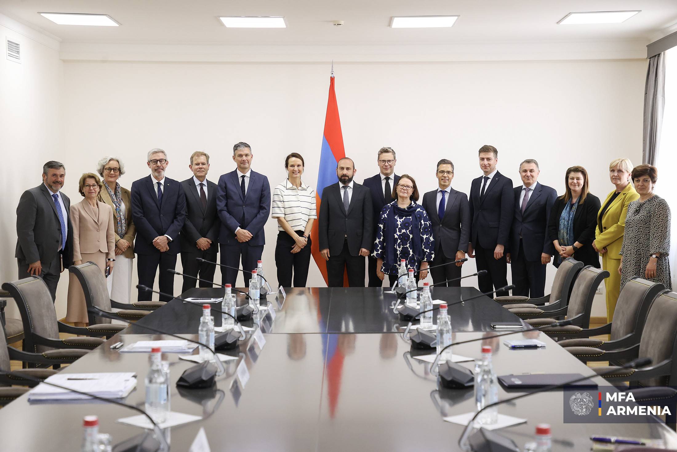 The meeting of the Minister of Foreign Affairs of Armenia with the ...