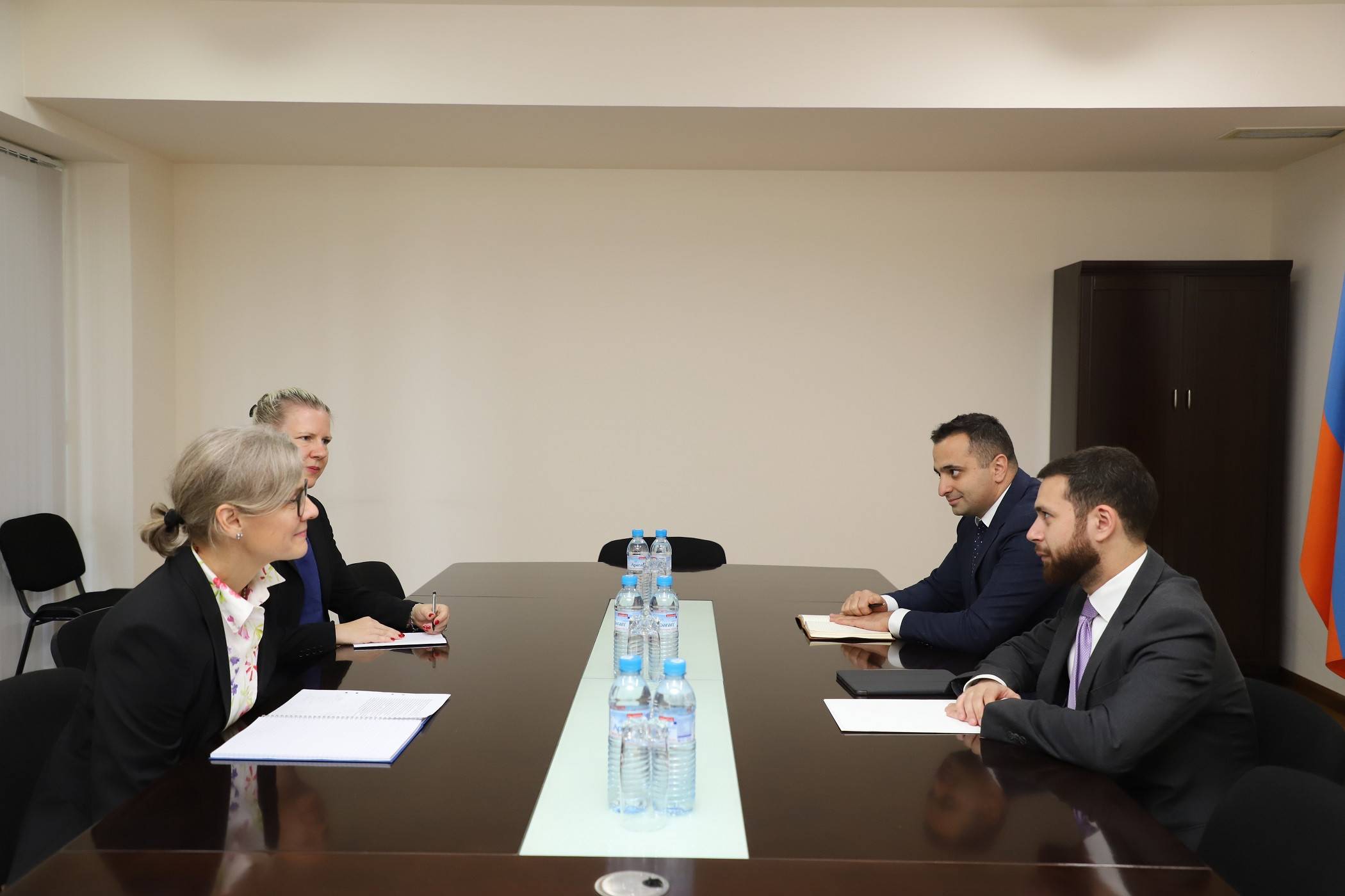 Newly appointed Ambassador of Sweden presented the copy of her ...