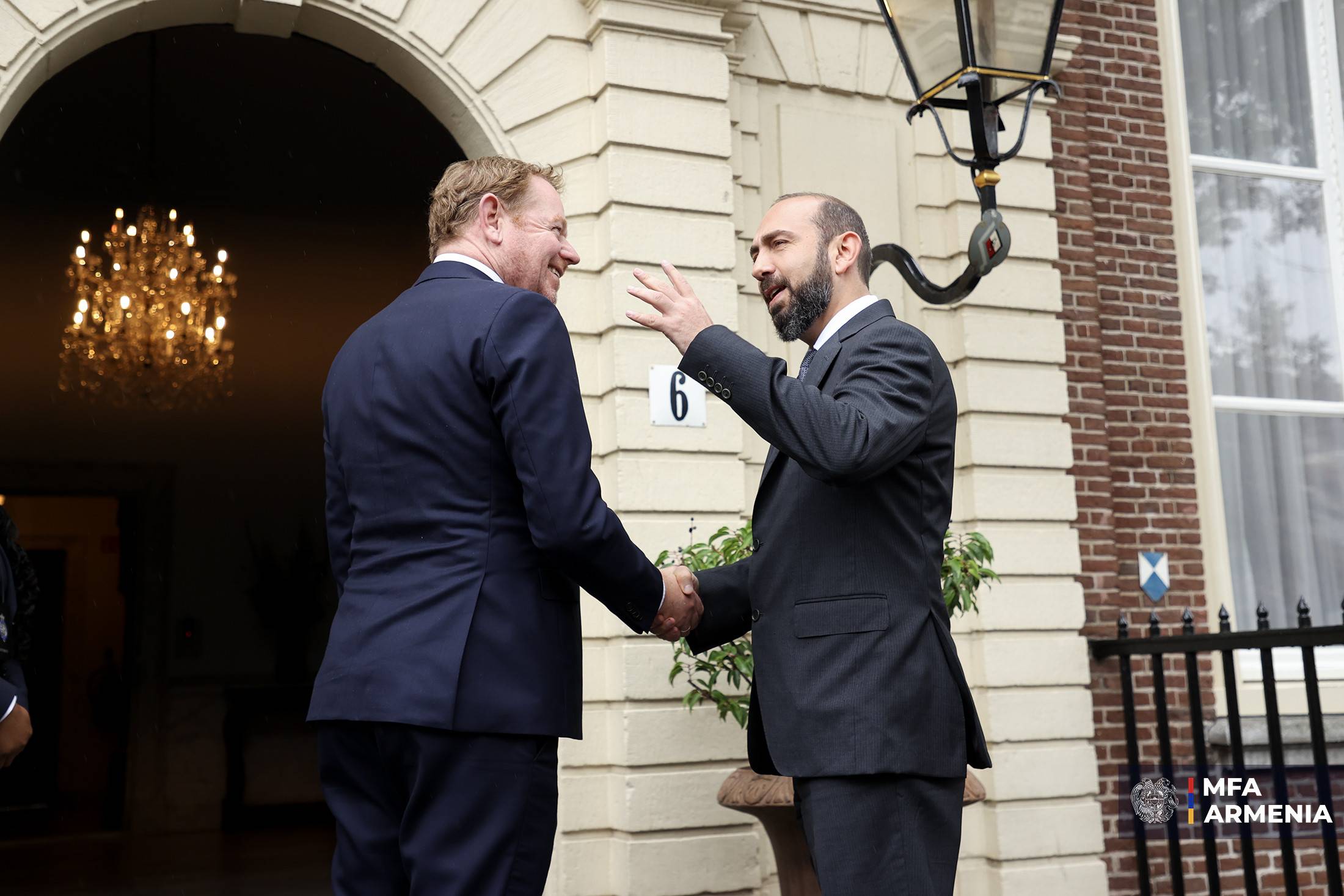 Meeting of the Foreign Minister of Armenia with the Foreign Minister of ...