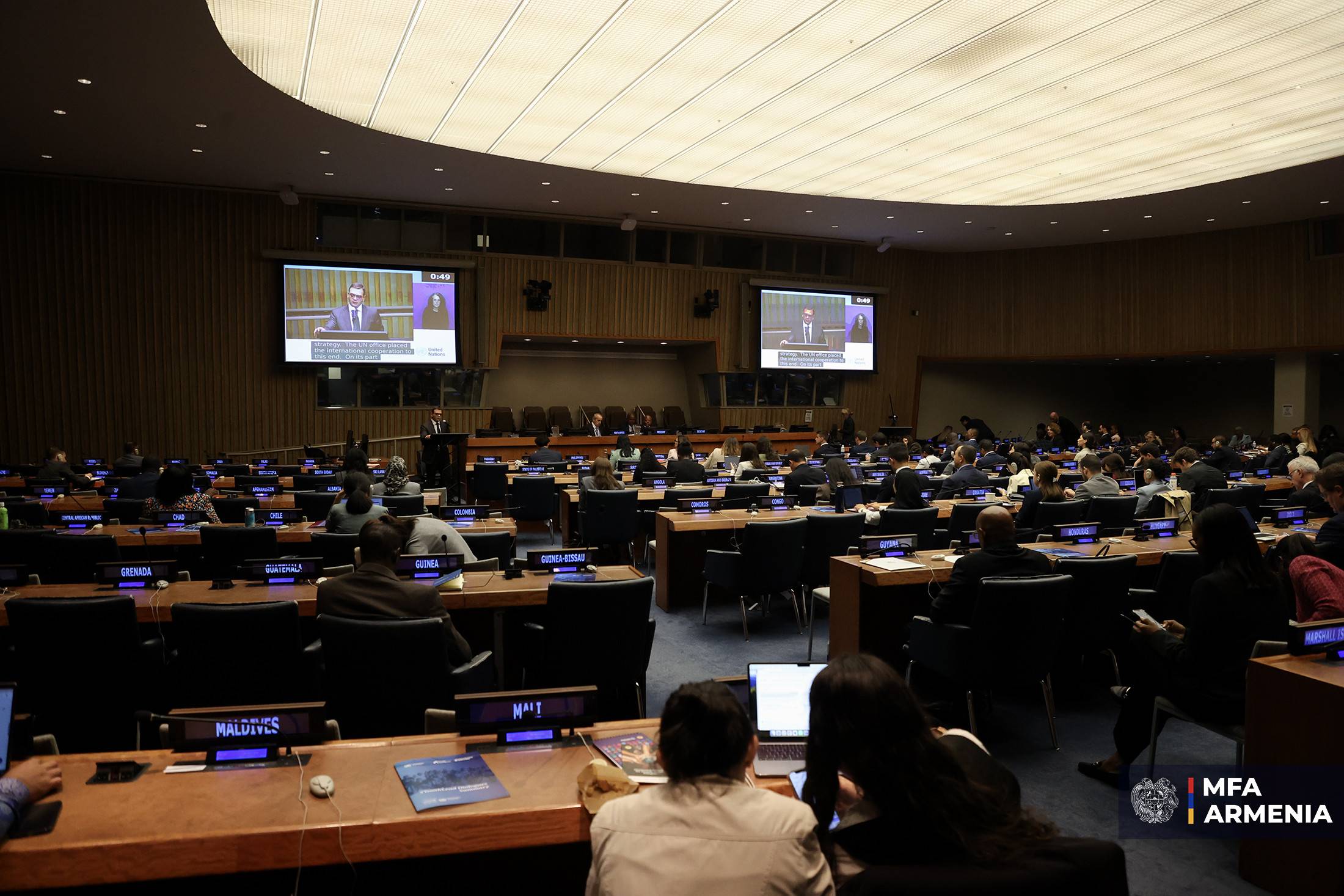 Deputy Foreign Minister of Armenia Robert Abisoghomonyan participated ...