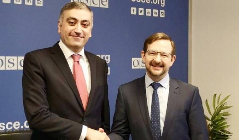 Meeting of Armen Papikyan, Head of the Armenian Delegation to the OSCE ...