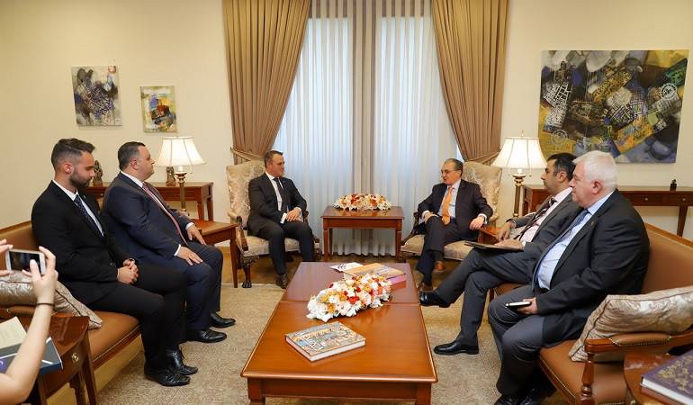 Foreign Minister Zohrab Mnatsakanyan’s meeting with the Australian ...